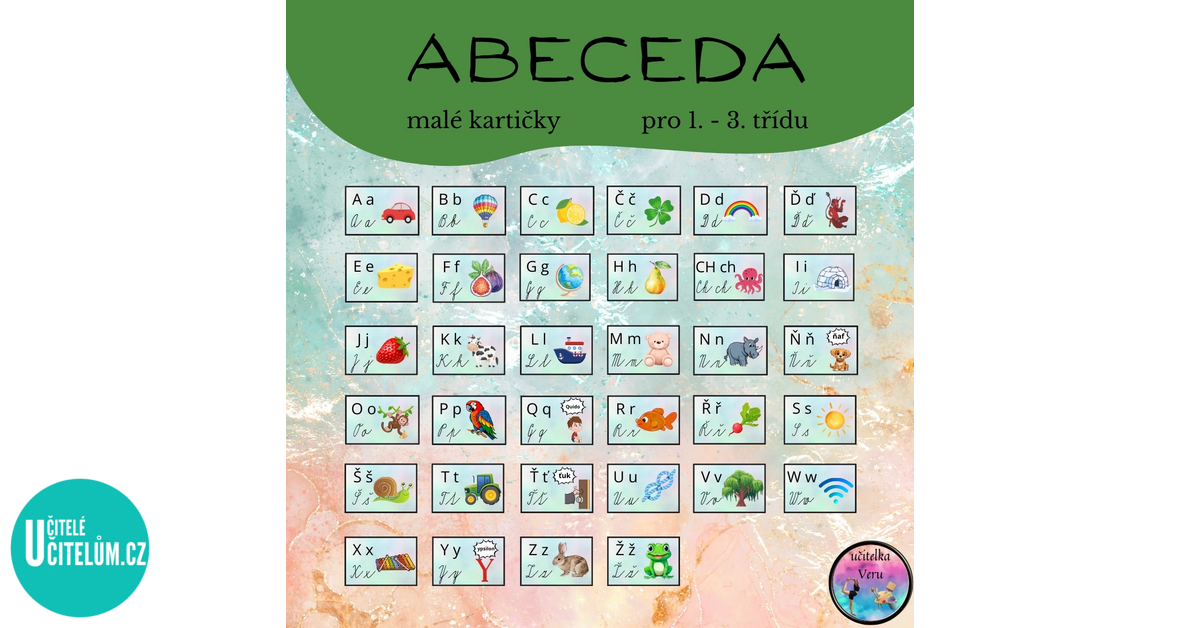ABECEDA - Český jazyk | UčiteléUčitelům.cz